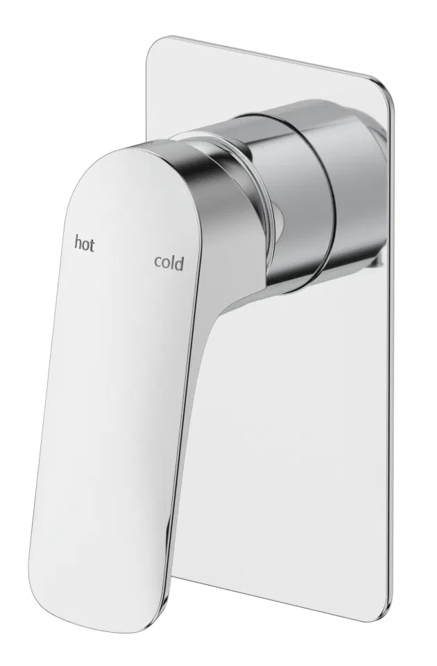 KAZA SHOWER MIXER - SQUARE PLATE – Plumbed