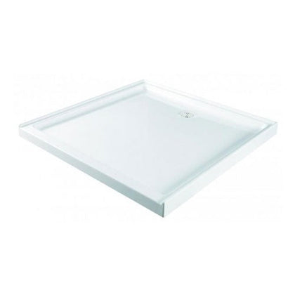 FLINDERS POLYMARBLE SHOWER BASE – Plumbed