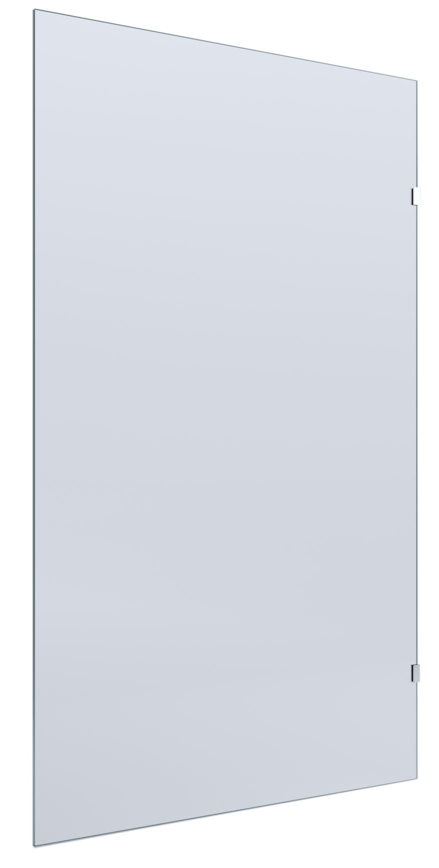 2.1M 10MM FIXED GLASS PANEL – Plumbed