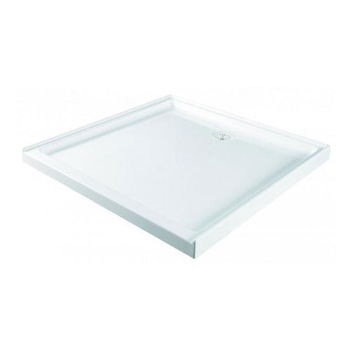 FLINDERS POLYMARBLE SHOWER BASE – Plumbed